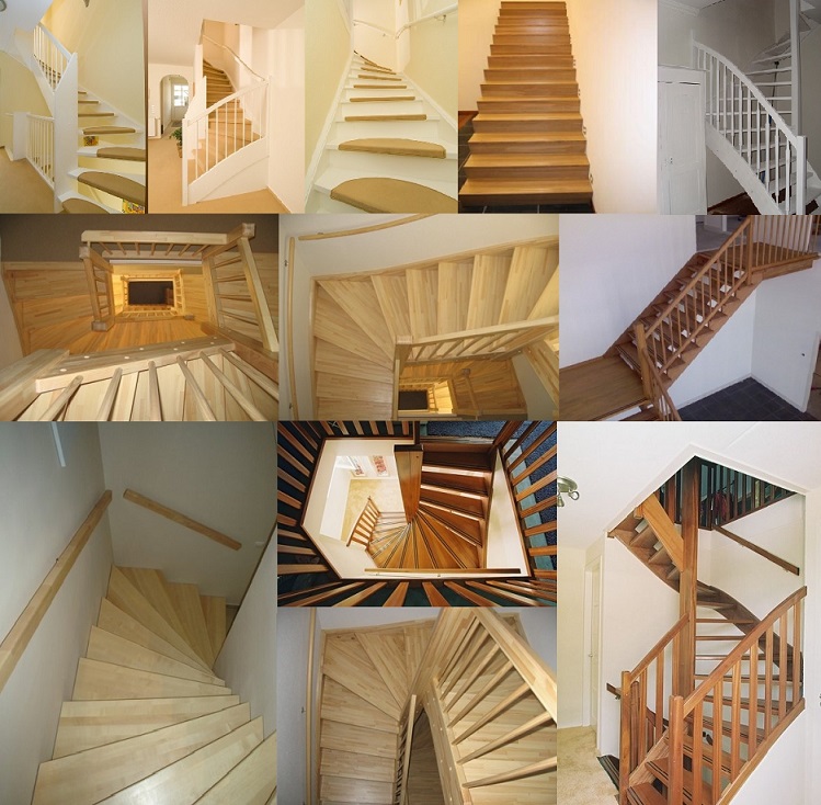 Houten trappen op maat gemaakt